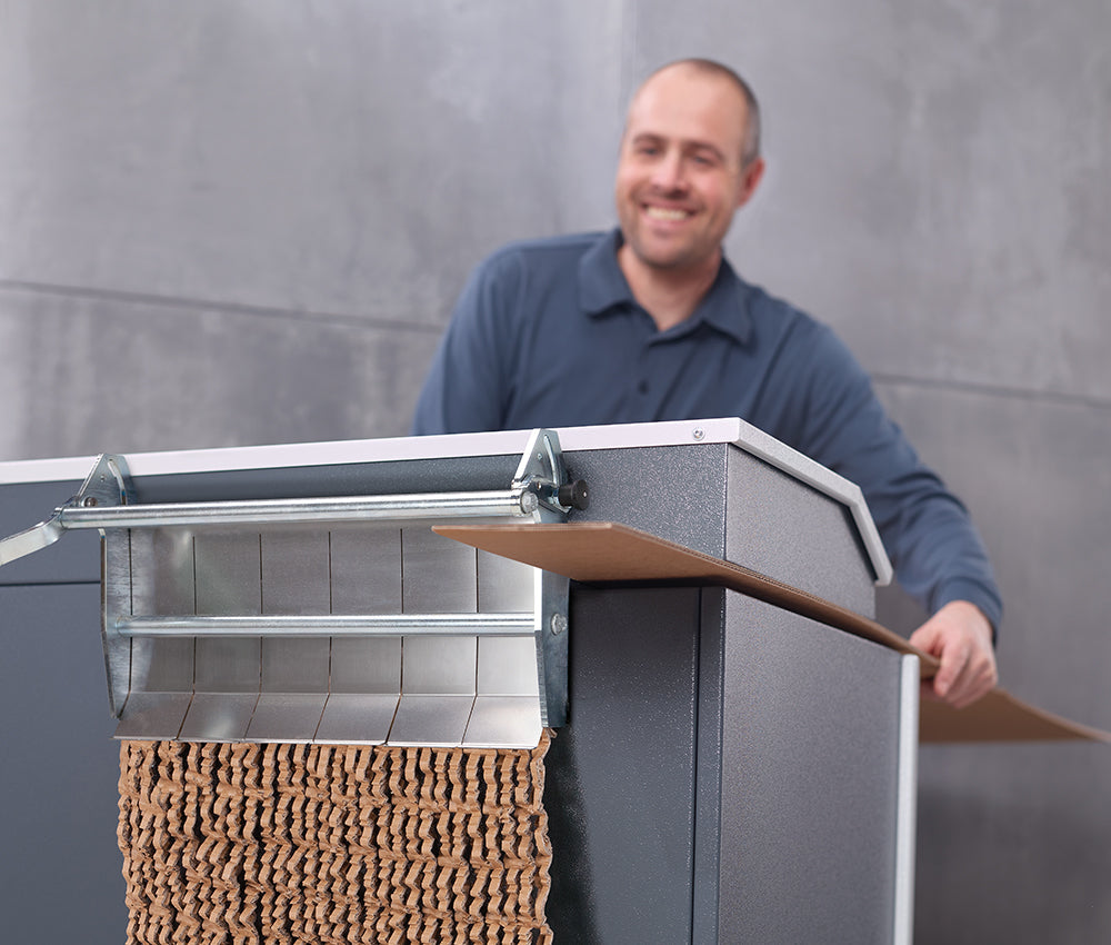 HSM Cardboard Shredder / Perforator - Convert Cardboards to Packaging ...